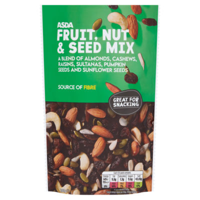ASDA Fruit, Nut & Seed Mix 200g - ASDA Groceries
