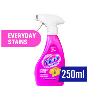 Vanish ' Oxi Action Fabric Stain Remover Pre-Wash Spray 250ml - ASDA ...