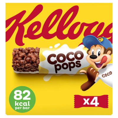 Kellogg's Coco Pops Breakfast Cereal Bars 4x20g - ASDA Groceries