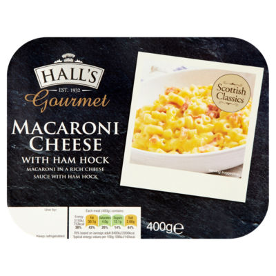 Hall's Gourmet Macaroni Cheese with Ham Hock 400g - ASDA Groceries