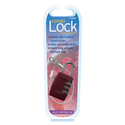 Travels Combi Lock & Loop - ASDA Groceries