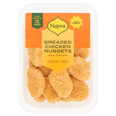 Najma Breaded Chicken Nuggets 300g - ASDA Groceries