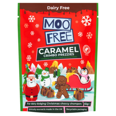 Moo Free Caramel Crimbo Prezzies 65g - ASDA Groceries