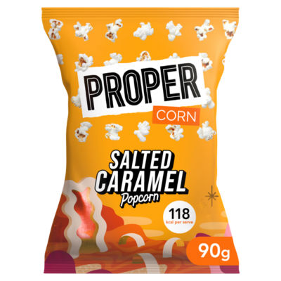 Propercorn Salted Caramel Popcorn 90g - ASDA Groceries