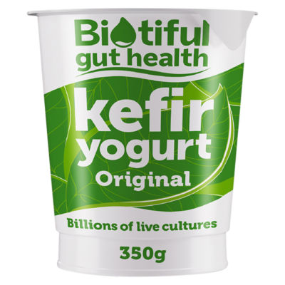 Biotiful Gut Health Kefir Natural Yogurt Original 350g - ASDA Groceries