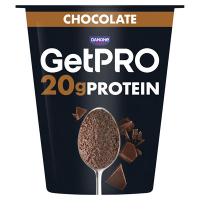 GetPro GetPro 20g Dark Chocolate High Protein Mousse 200g - ASDA Groceries