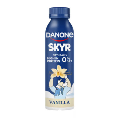 Danone Skyr Fat Free High Protein Natural Yoghurt Drink 270g - ASDA ...