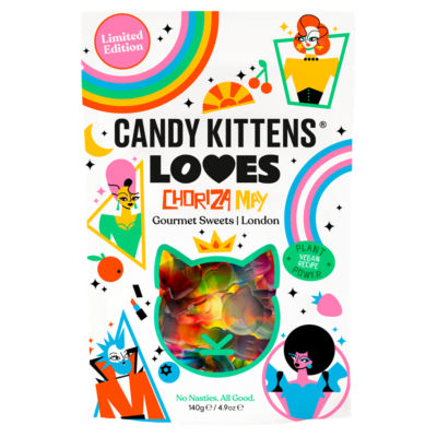 Candy Kittens Loves Bee Illustrates Gourmet Sweets 140g - ASDA Groceries