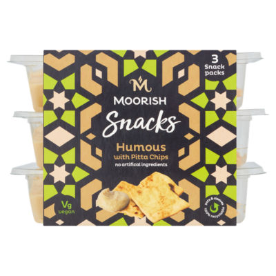 Moorish Snacks Humous with Pitta Chips - ASDA Groceries