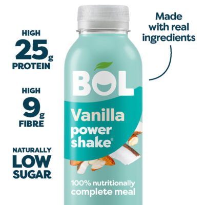 BOL Vanilla Power Shake 410g - ASDA Groceries
