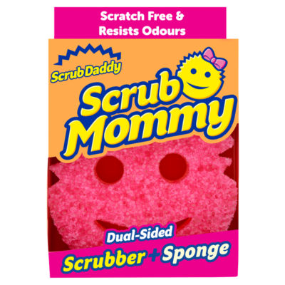 Scrub Mommy Scrub Mommy Dual Purpose Scourer Sponge - ASDA Groceries