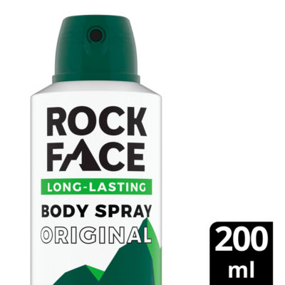 Rock Face Active Body Spray 200ml - ASDA Groceries