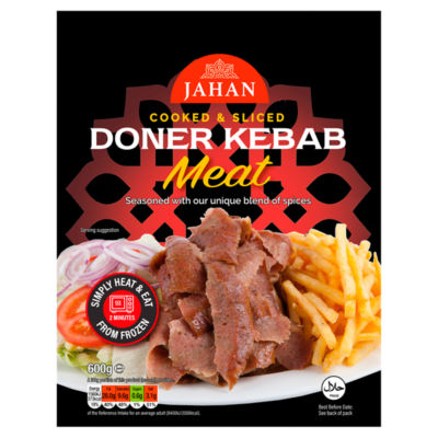 Jahan Classic Doner Kebab Meat 600g - ASDA Groceries
