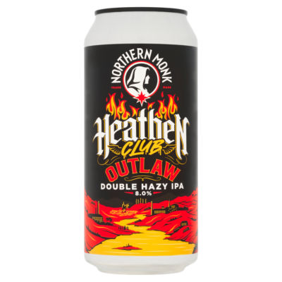 Northern Monk Heathen Club Outlaw Double Hazy IPA 440ml - ASDA Groceries