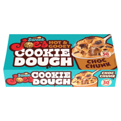 Sweet Joe's Hot & Gooey Choc Chunk Cookie Dough 2 x 120g - ASDA Groceries