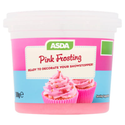ASDA Pink Frosting 300g - ASDA Groceries