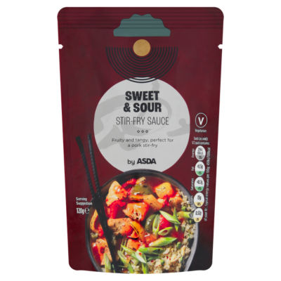 ASDA Sweet & Sour Stir-Fry Sauce 120g - ASDA Groceries