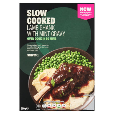 ASDA Slow Cooked Lamb Shank with Mint Gravy 390g - ASDA Groceries