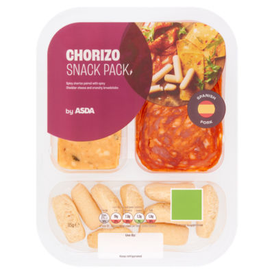 ASDA Chorizo Snack Pack 85g - ASDA Groceries