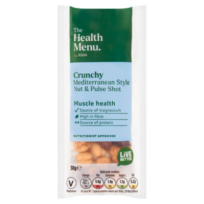 The Health Menu by ASDA The Health Menu Crunchy Mediterranean Style Nut ...