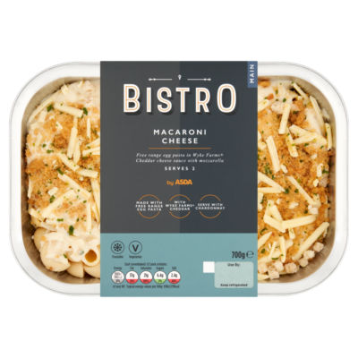 Bistro by ASDA Macaroni Cheese 700g - ASDA Groceries