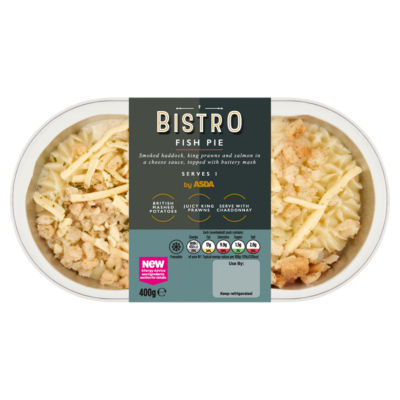 Bistro by ASDA Fish Pie 400g - ASDA Groceries