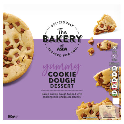 The BAKERY at ASDA The Bakery at Yummy Cookie Dough Dessert 300g - ASDA ...