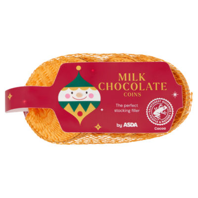 ASDA Milk Chocolate Coins 62g - ASDA Groceries