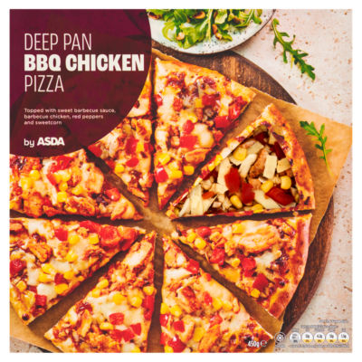 ASDA Deep Pan BBQ Chicken Pizza 450g - ASDA Groceries