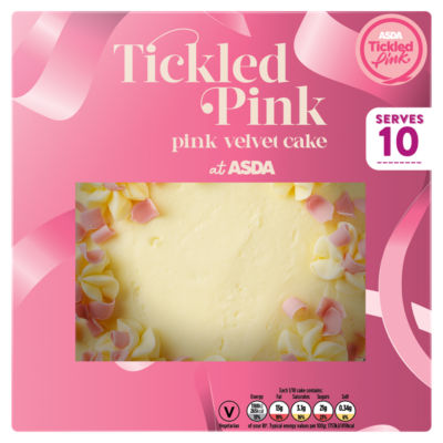 ASDA Tickled Pink Pink Velvet Cake - ASDA Groceries