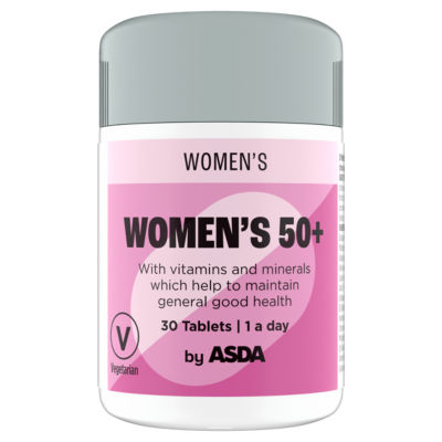 ASDA Women's 50+ 30 Tablets - ASDA Groceries