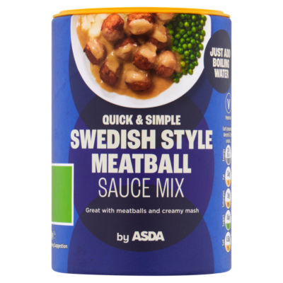 ASDA Swedish Style Meatball Sauce Mix 160g - ASDA Groceries