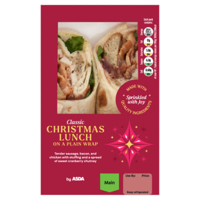 ASDA Classic Christmas Lunch on a Plain Wrap - ASDA Groceries