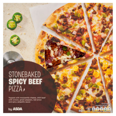 ASDA Stonebaked Spicy Beef Pizza 354g - ASDA Groceries