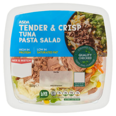 ASDA Tender & Crisp Tuna Pasta Salad 360g - ASDA Groceries