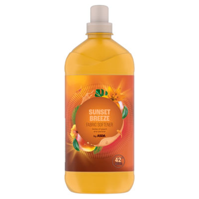 ASDA Sunset Breeze Fabric Softener 42 Washes - ASDA Groceries