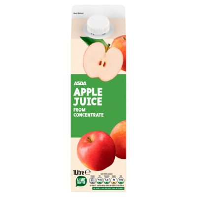 ASDA ASDA APPLE JUICE 1 Litre - ASDA Groceries