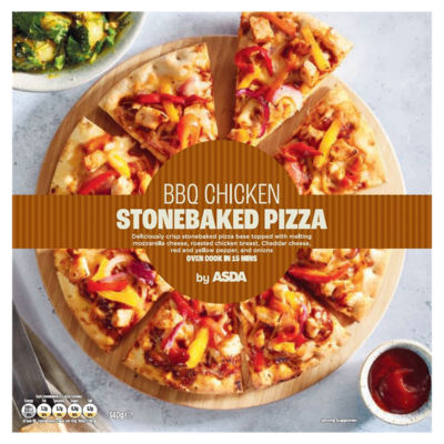 ASDA BBQ Chicken Stonebaked Pizza 340g - ASDA Groceries