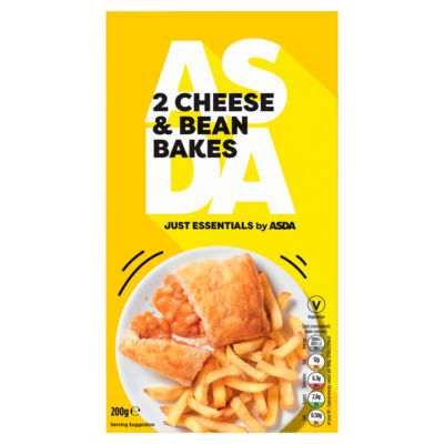 JUST ESSENTIALS by ASDA Just Essentials by 2 Cheese & Bean Bakes 200g ...