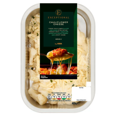 Exceptional by ASDA Cauliflower Cheese 400g - ASDA Groceries