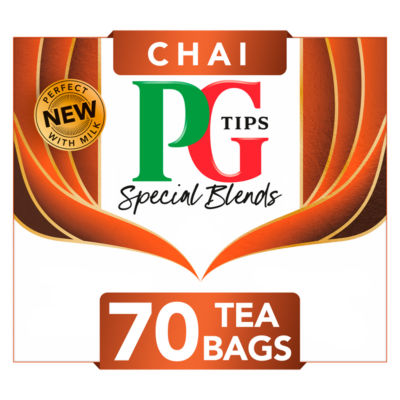 PG Tips Chai Special Blends 70 Tea Bags 175g - ASDA Groceries