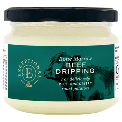 Exceptional by ASDA Bone Marrow Beef Dripping 220g - ASDA Groceries