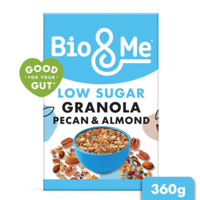 Bio & Me Low Sugar Granola Pecan & Almond 360g - ASDA Groceries