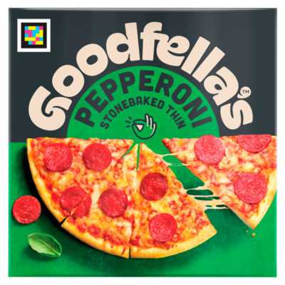 Goodfella's Stonebaked Thin Pepperoni Pizza 332g - ASDA Groceries