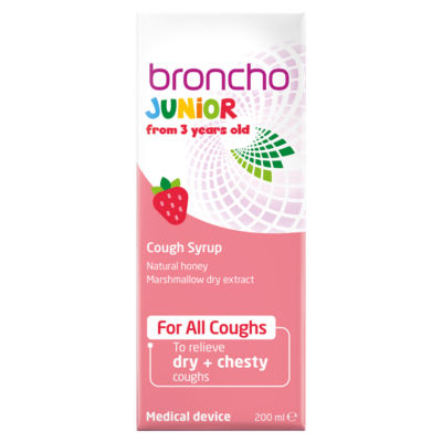 Broncho Junior from 3 Years Old Cough Syrup 200ml - ASDA Groceries