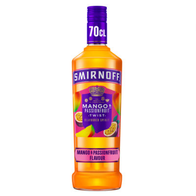 Smirnoff Mango & Passionfruit Twist Flavoured Spirit Drink 35% vol 70cl ...