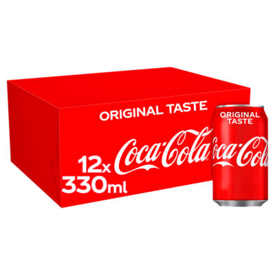 Coca-Cola Original Taste 12 x 330ml - ASDA Groceries