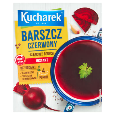 Kucharek Instant Clear Red Borsch 48g - ASDA Groceries