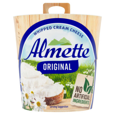 Almette Original Whipped Cream Cheese 150g - ASDA Groceries