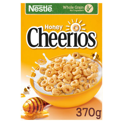 Nestlé Cheerios Honey Breakfast Cereal 370g - ASDA Groceries